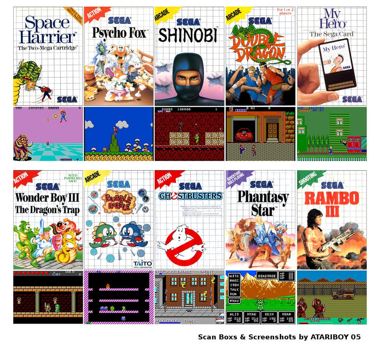 Sega Master System – CNAG New Cut